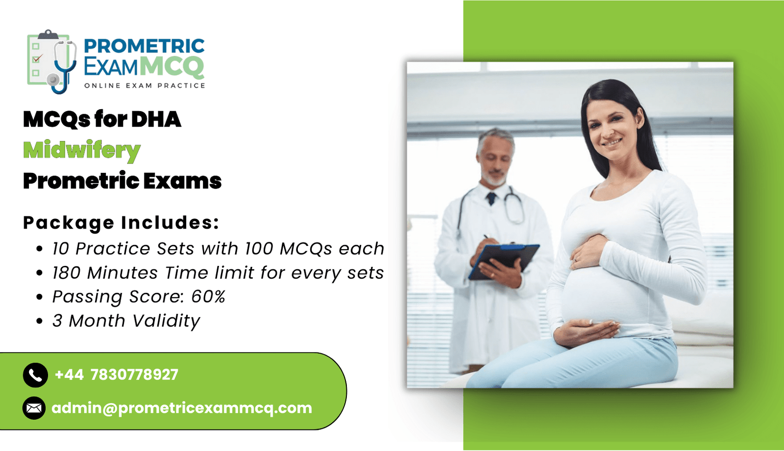 MCQs for DHA Midwifery Prometric Exams - Prometric Exam MCQs 2025